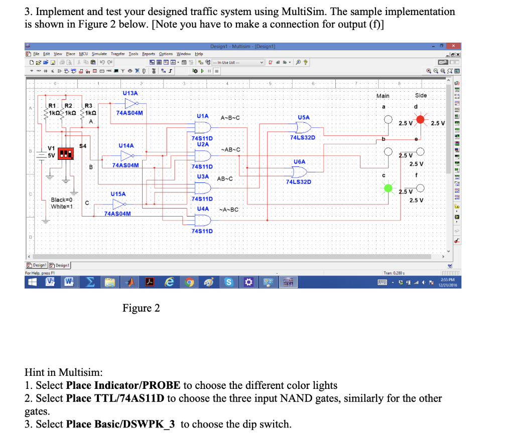 Solved Given the traffic light sequence shown Figure 1 (a) | Chegg.com