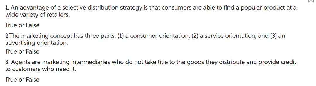Solved 1. An advantage of a selective distribution strategy | Chegg.com