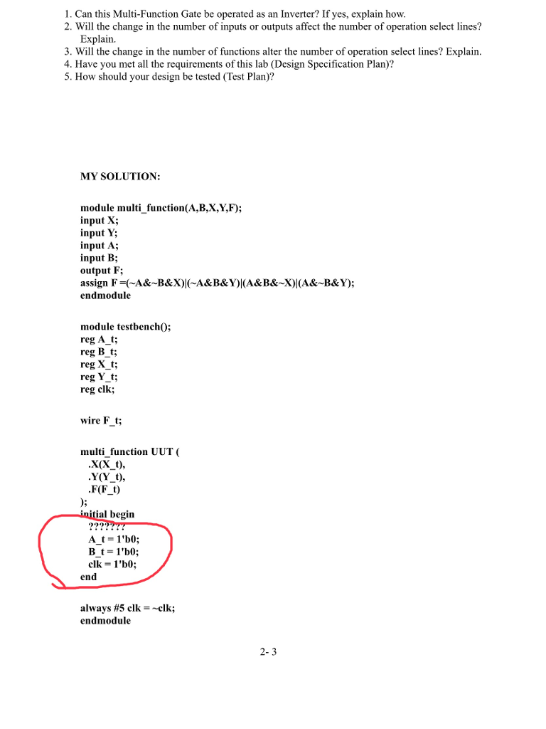 What is wrong with my Verilog code/logic? I’m trying | Chegg.com