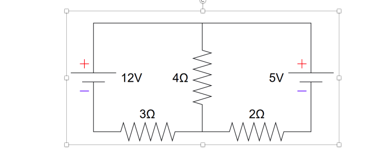 Solved Determine The Current Through Each Resistor In The