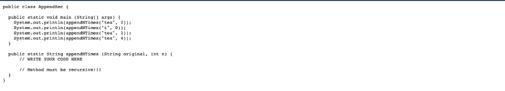 Solved 10. Recursive Append Download the file | Chegg.com