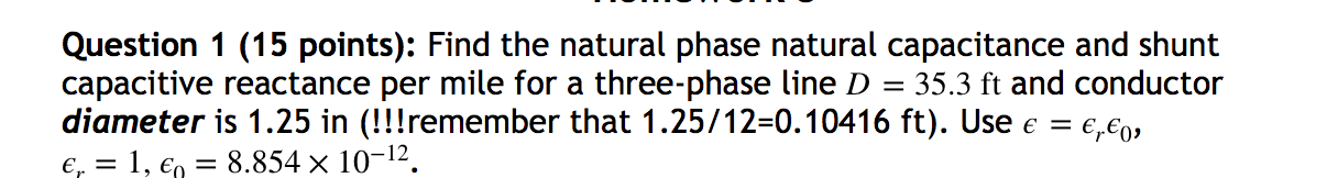 Solved Question 1 (15 points): Find the natural phase | Chegg.com