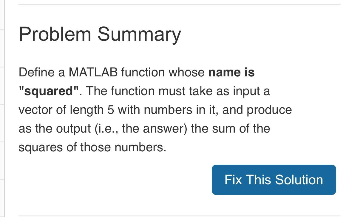 Solved 7:26 10 LTE O grader.mathworks.com MATLAB Grader | Chegg.com