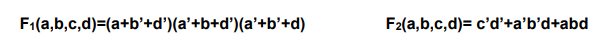 Solved Q1) Implement the following logic function using a | Chegg.com