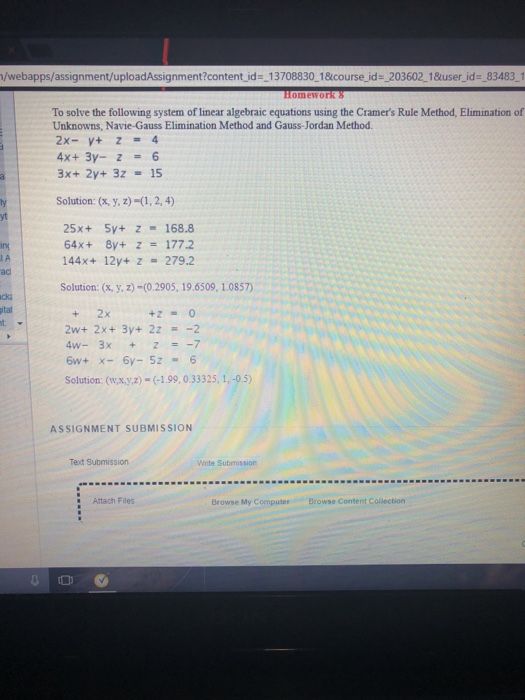 Solved /webapps/assignment/uploadAssignment?content id | Chegg.com