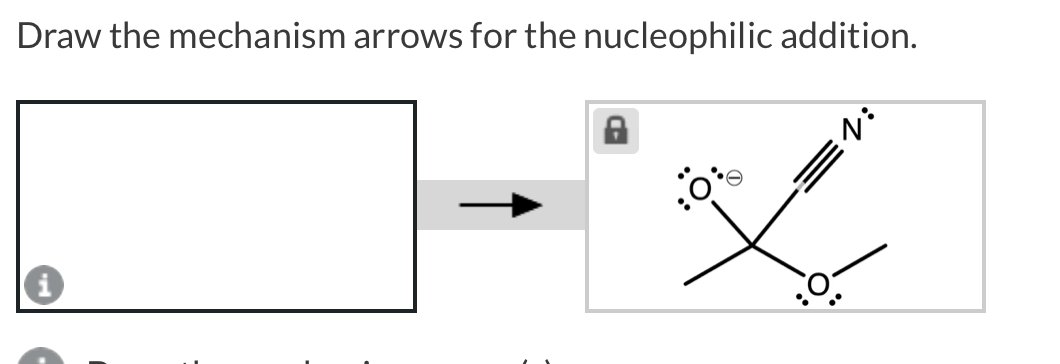 Solved Draw the mechanism arrows for the nucleophilic | Chegg.com