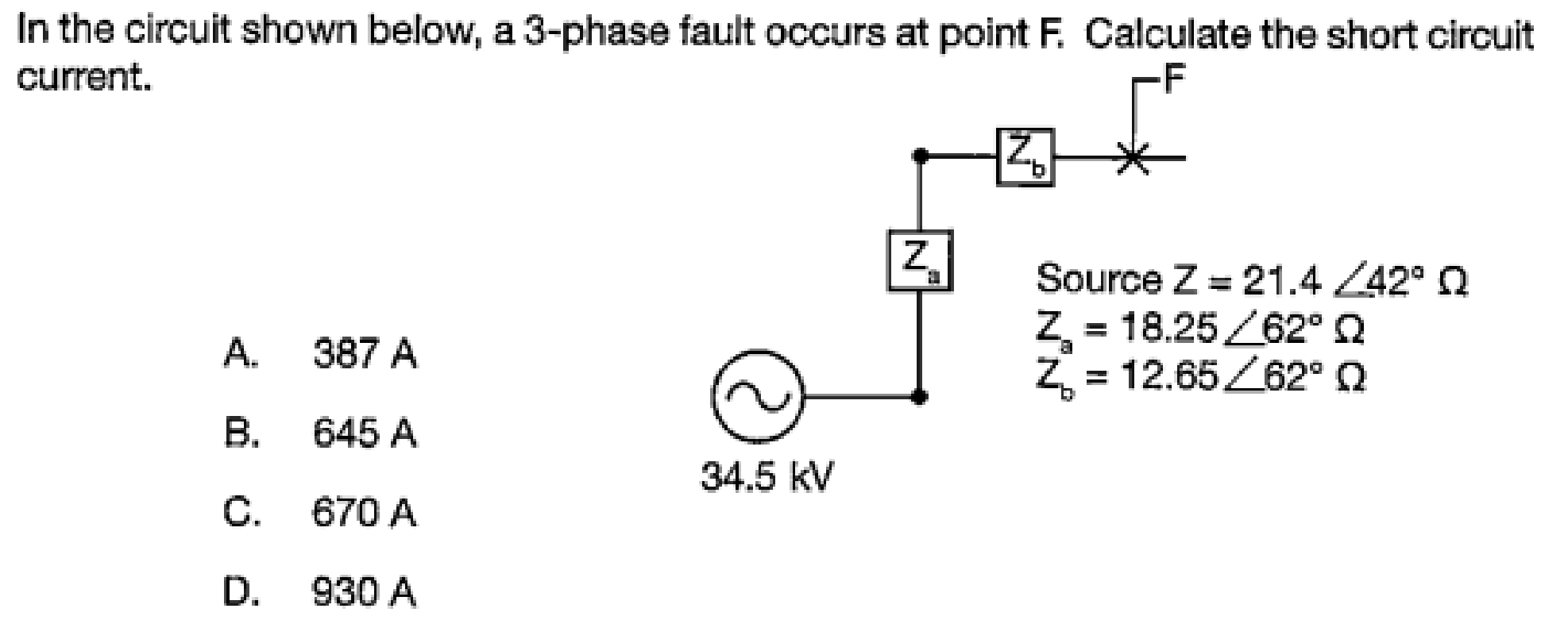 Solved In the circuit shown below, a 3-phase fault occurs at | Chegg.com