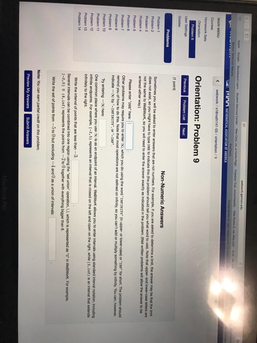 Solved Homework Sets Orientation: Problem 9 Problems | Chegg.com Solved Homework Sets Orientation: Problem 9 Problems | Chegg.com
