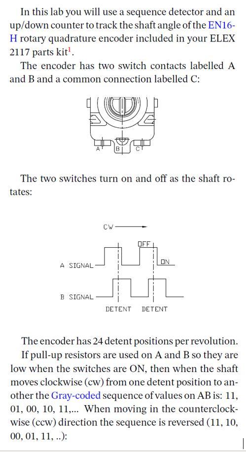 Solved Write Verilog Code For Rotary Encoder 4 Digit 7