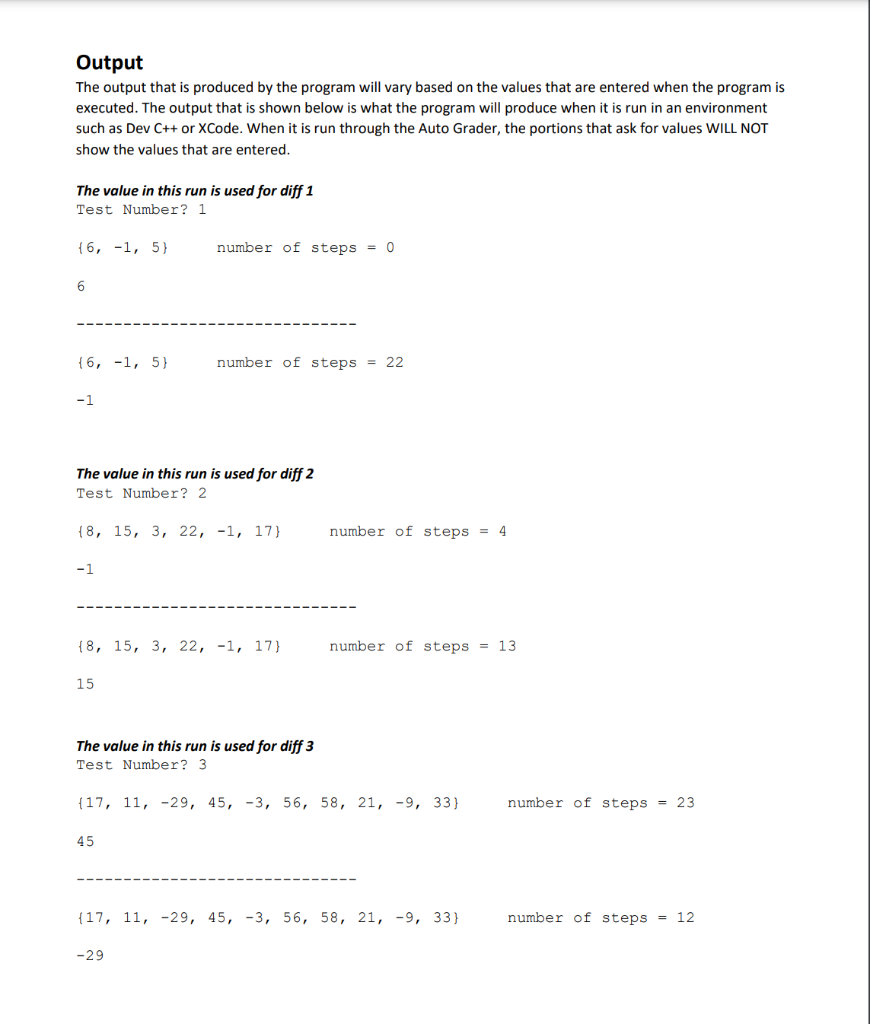 Solved Overview For this project, write code that will find | Chegg.com