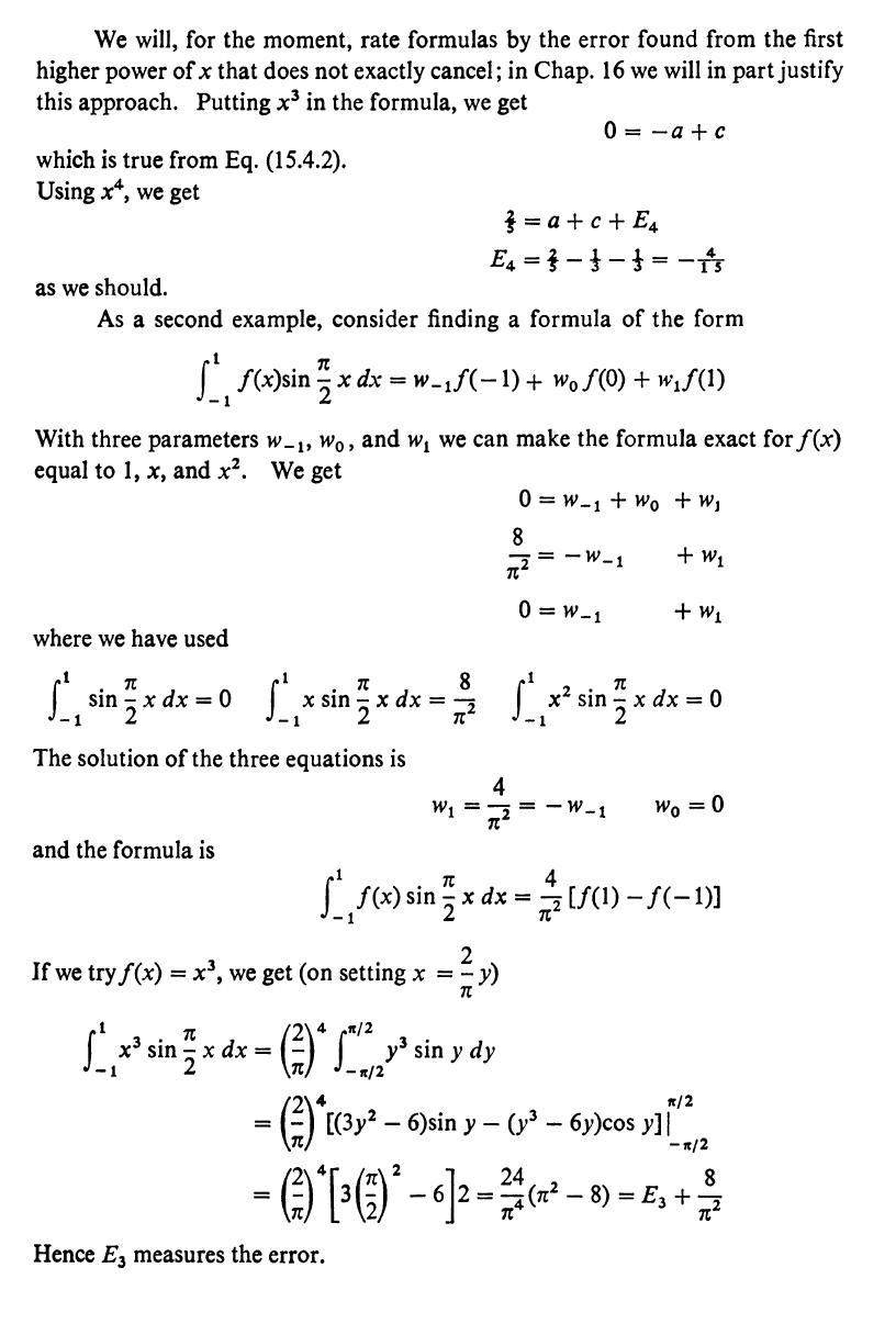 15.4 THE DIRECT METHOD OF FINDING FORMULAS Instead of | Chegg.com