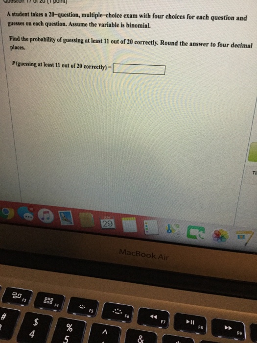 Solved Question 15 of 20 (1 point) View problem in a pop-up | Chegg.com