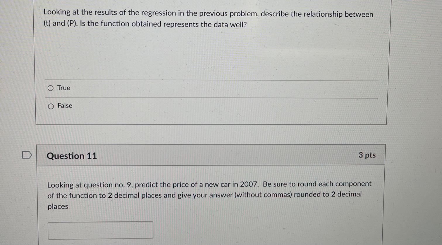 Solved You are given the following table. Using linear | Chegg.com