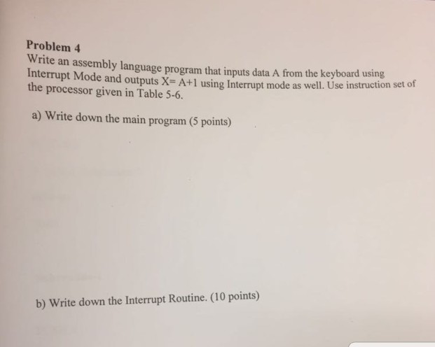 Problem4 Write An Assembly Language Program That 1439