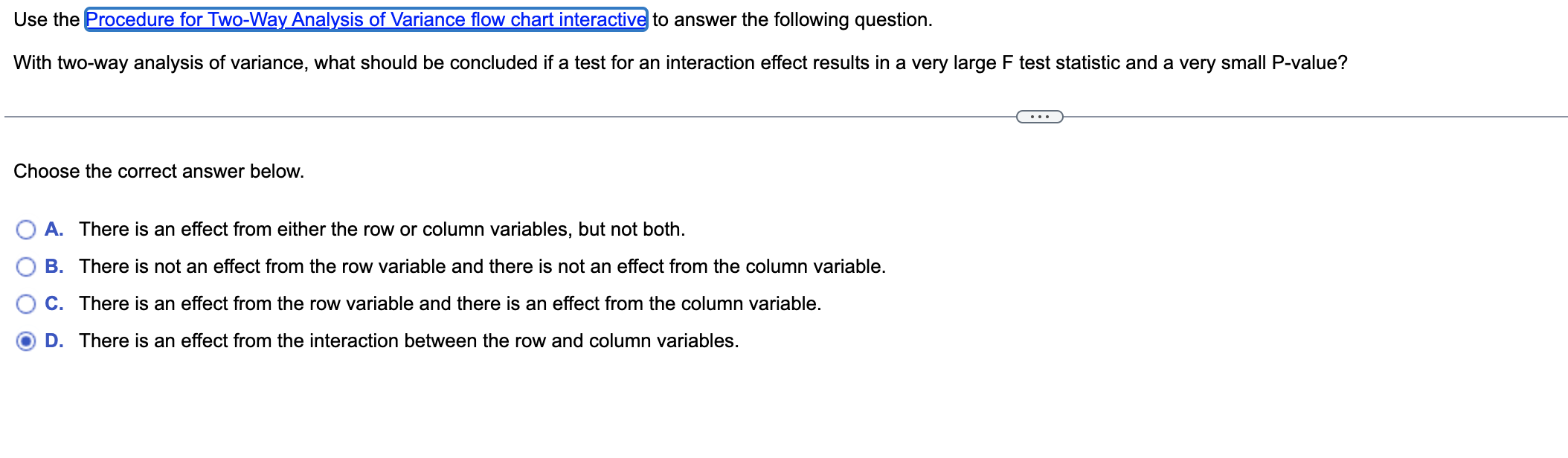 Solved Use the Procedure for Two-Way Analysis of Variance | Chegg.com