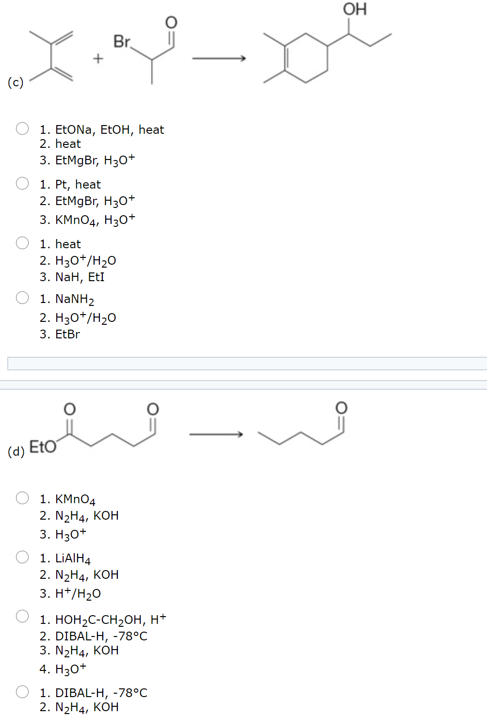 Solved (a) 1. Ag2O, OH 2. SOCl2 3. AlCl3 4.CH2=PPh3 1. | Chegg.com