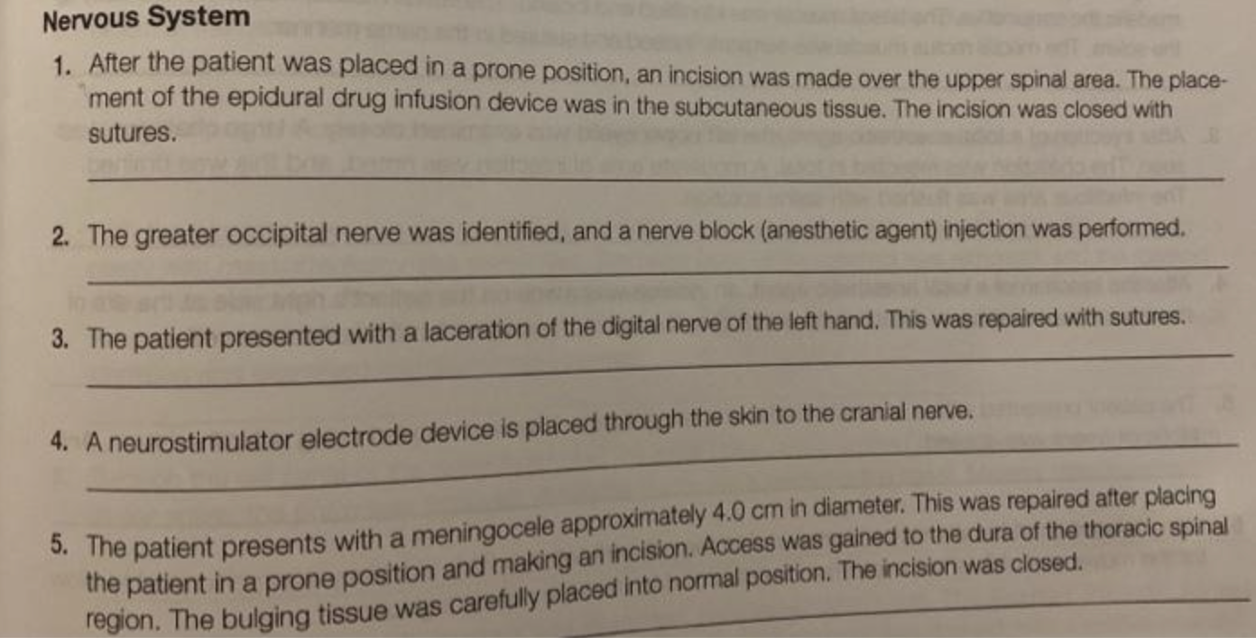 Solved Coding Practice Instructions: Assign the CPT code(s) | Chegg.com