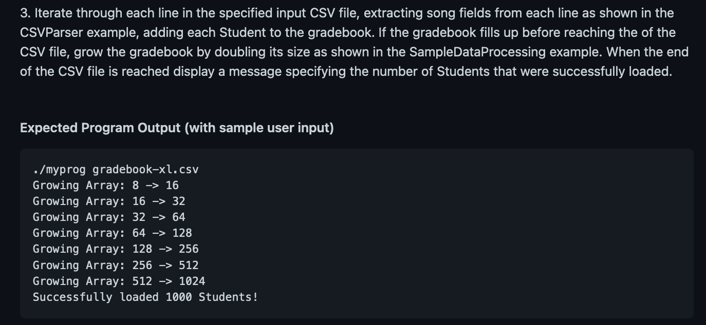Solved 3. Iterate through each line in the specified input | Chegg.com