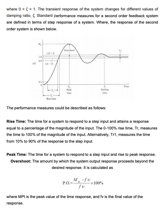 Solved Experiment 3 Performance Of First Order And Second 4074