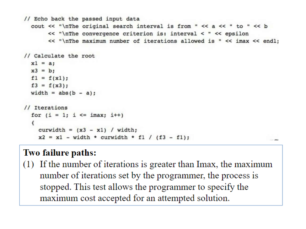 Solved a) Use Program 14.2 to find the root of the following | Chegg.com