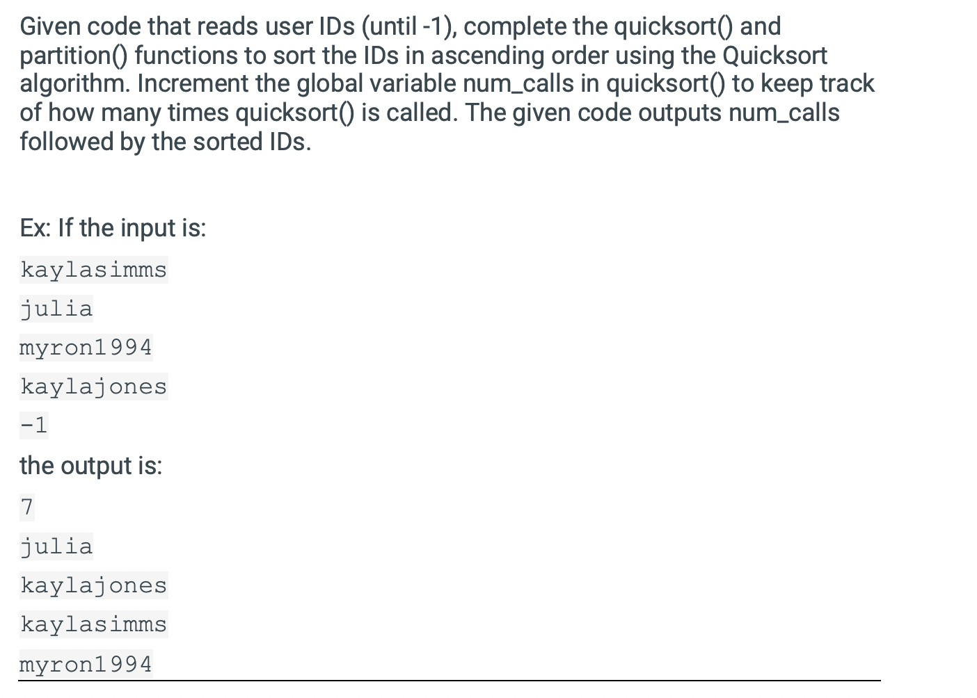 Solved python code: I can't get num_calls to print the | Chegg.com