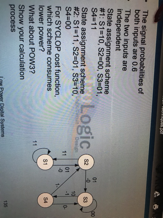 Solved ucmiques.pdf The signal probabilities of both inputs | Chegg.com