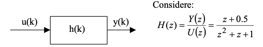 Determine the first 4 values of the response y(k) of | Chegg.com