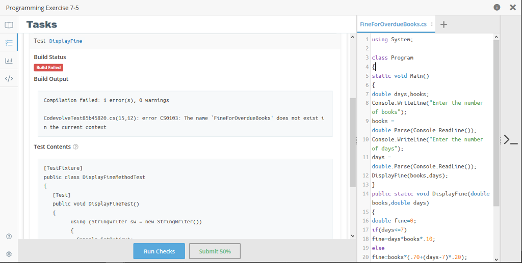 Solved QUESTION: Create an application for a library and | Chegg.com