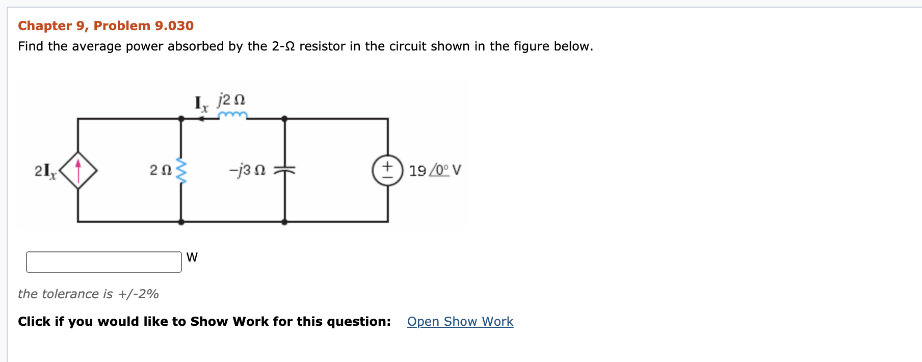 Solved Chapter 9 Problem 9030 Find The Average Power 4015