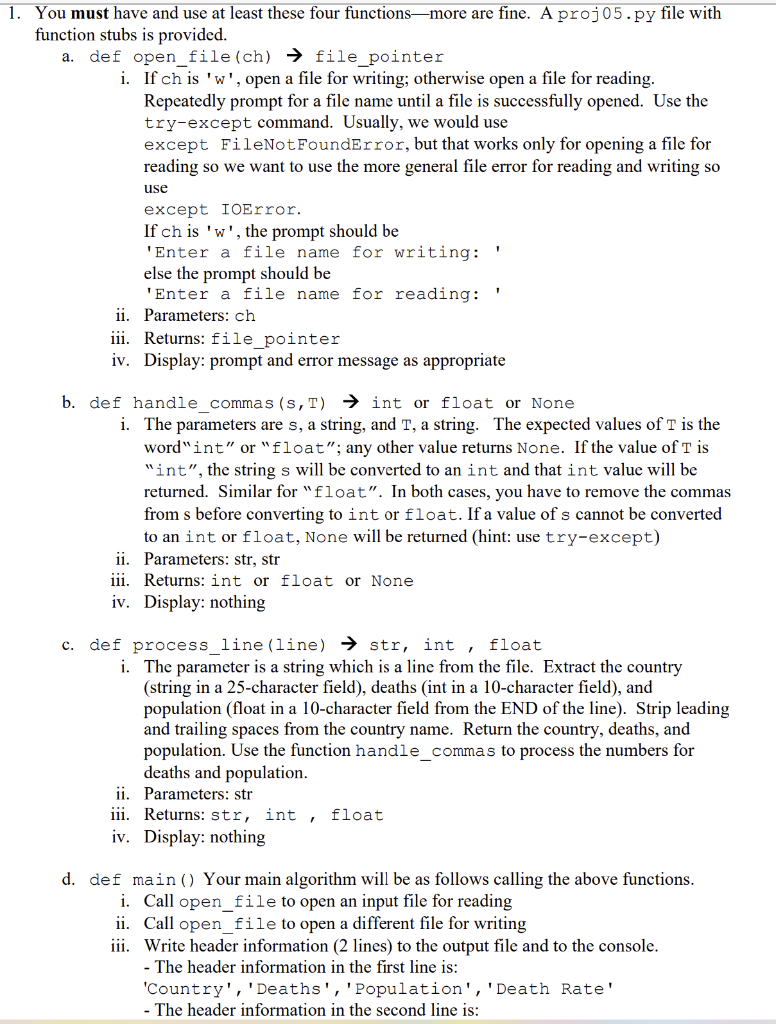 Assignment Overview An important question about the | Chegg.com