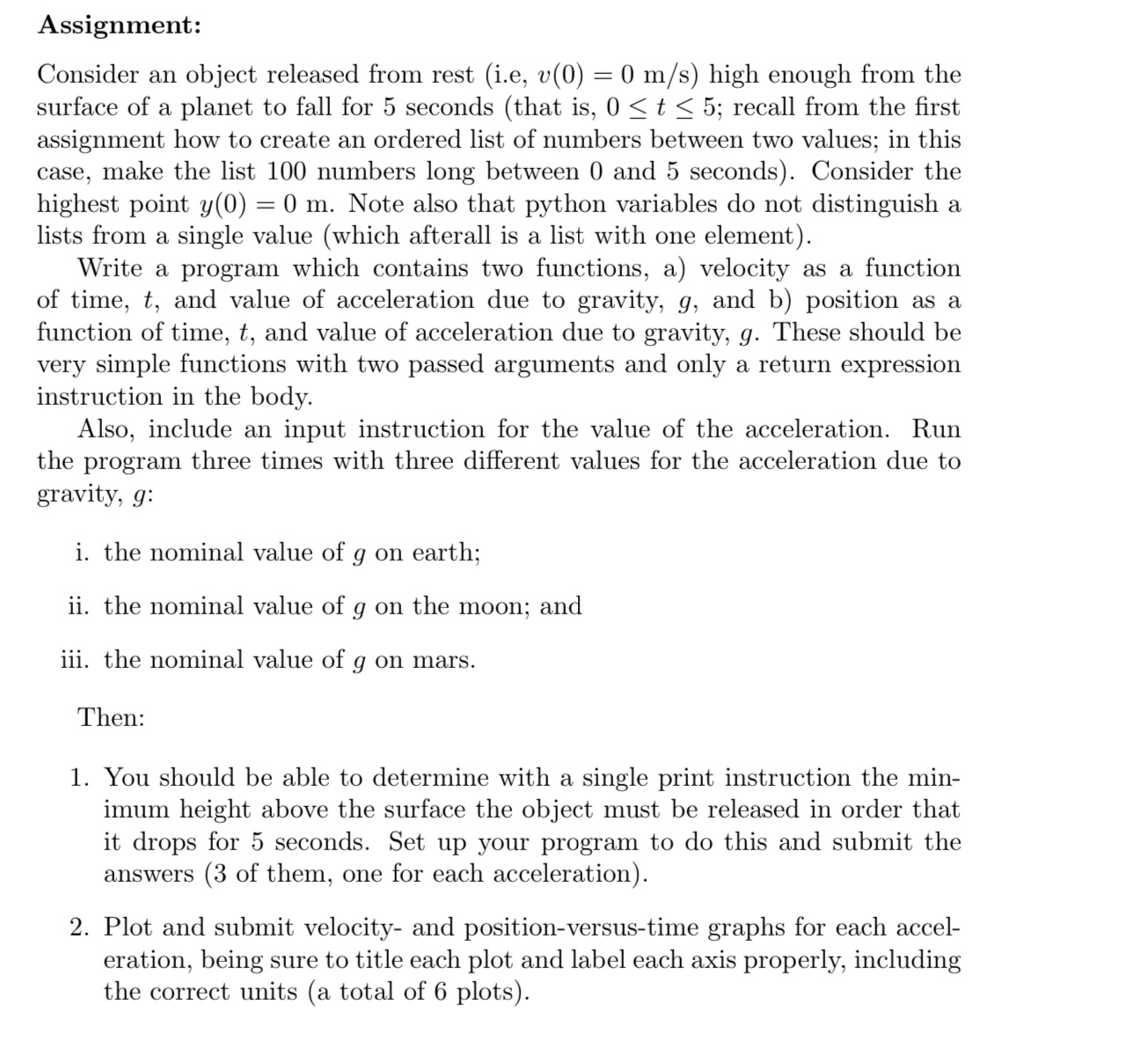 Solved Assignment: Finding Zeros Graphically Write a program | Chegg.com