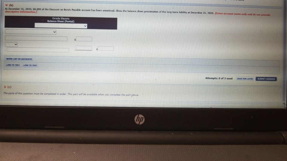 Solved Problem 15-02A at (Part Level Submission) (Video) | Chegg.com