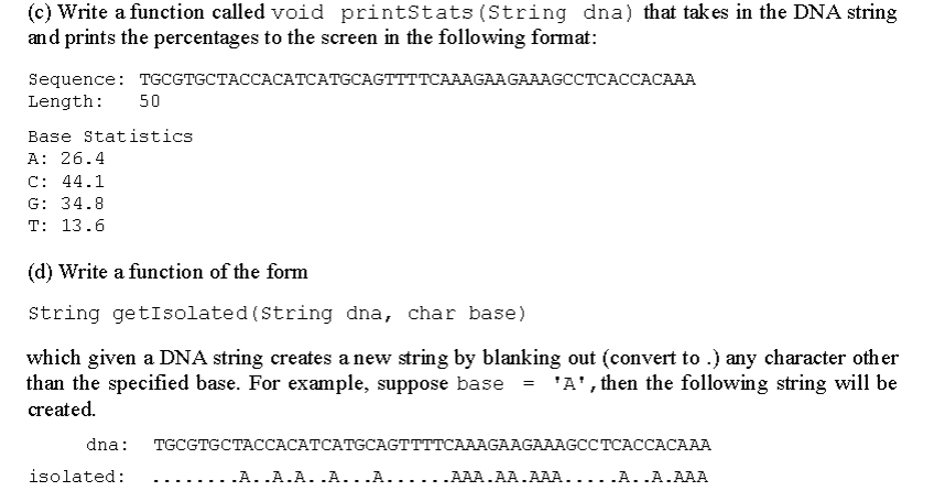 Solved 5. Suppose we are interested in studying a DNA | Chegg.com