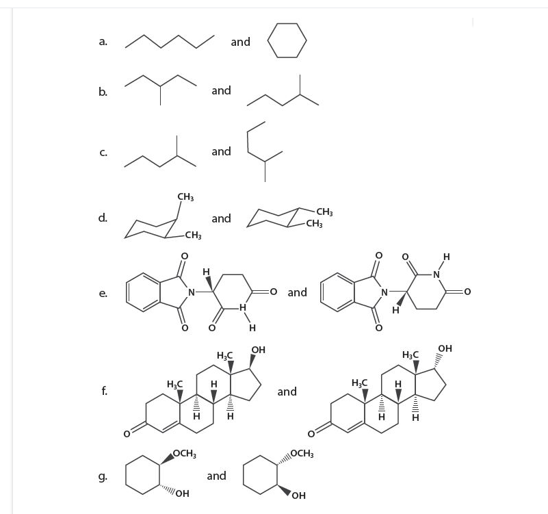 Solved Using the isomers classification flowchart given | Chegg.com Solved Using the isomers classification flowchart given | Chegg.com