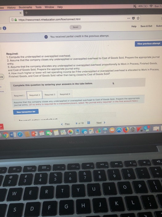 Solved Help Save&Exit Sub You recelved partial credit in the | Chegg.com
