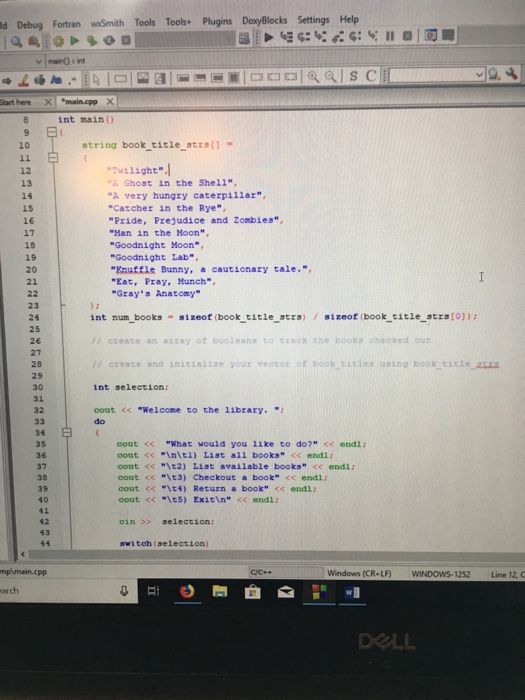 Solved d Debug Fortran woSmith Tools Tools Plugins | Chegg.com