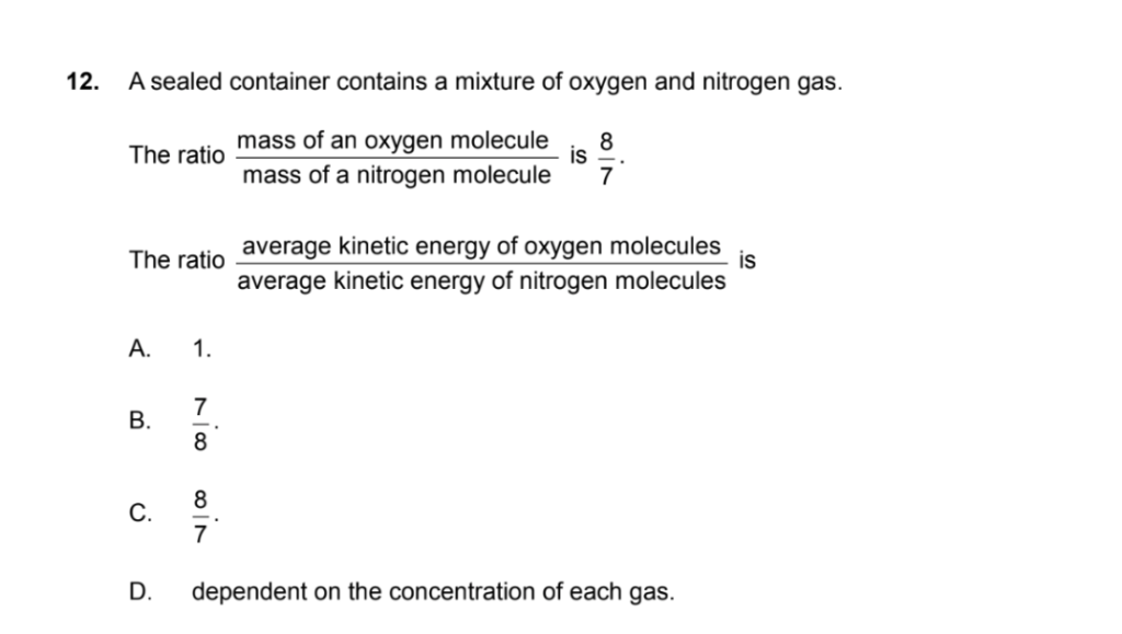 Solved A sealed container contains a mixture of oxygen and | Chegg.com