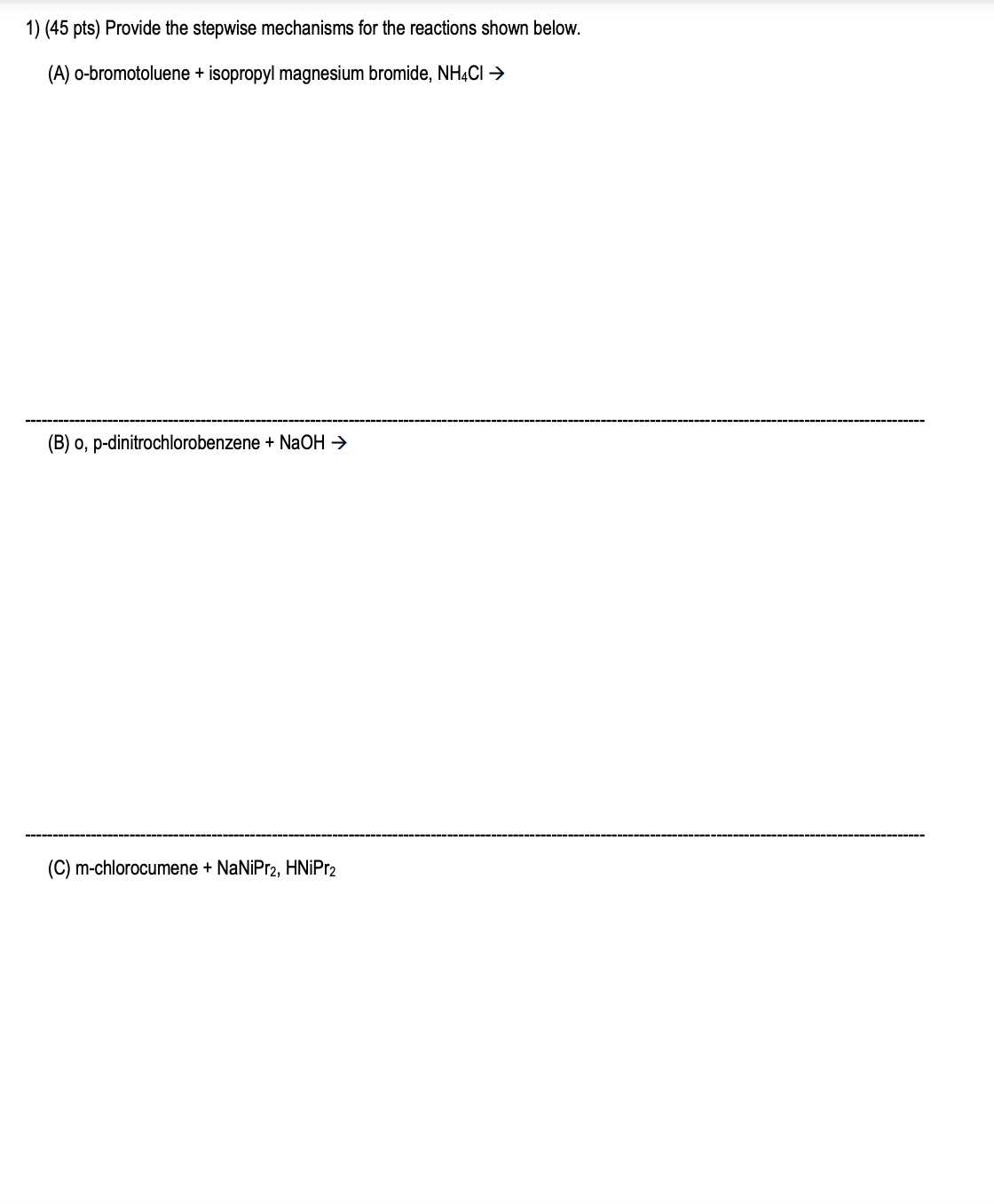 Solved Provide the stepwise mechanisms for the reactions | Chegg.com