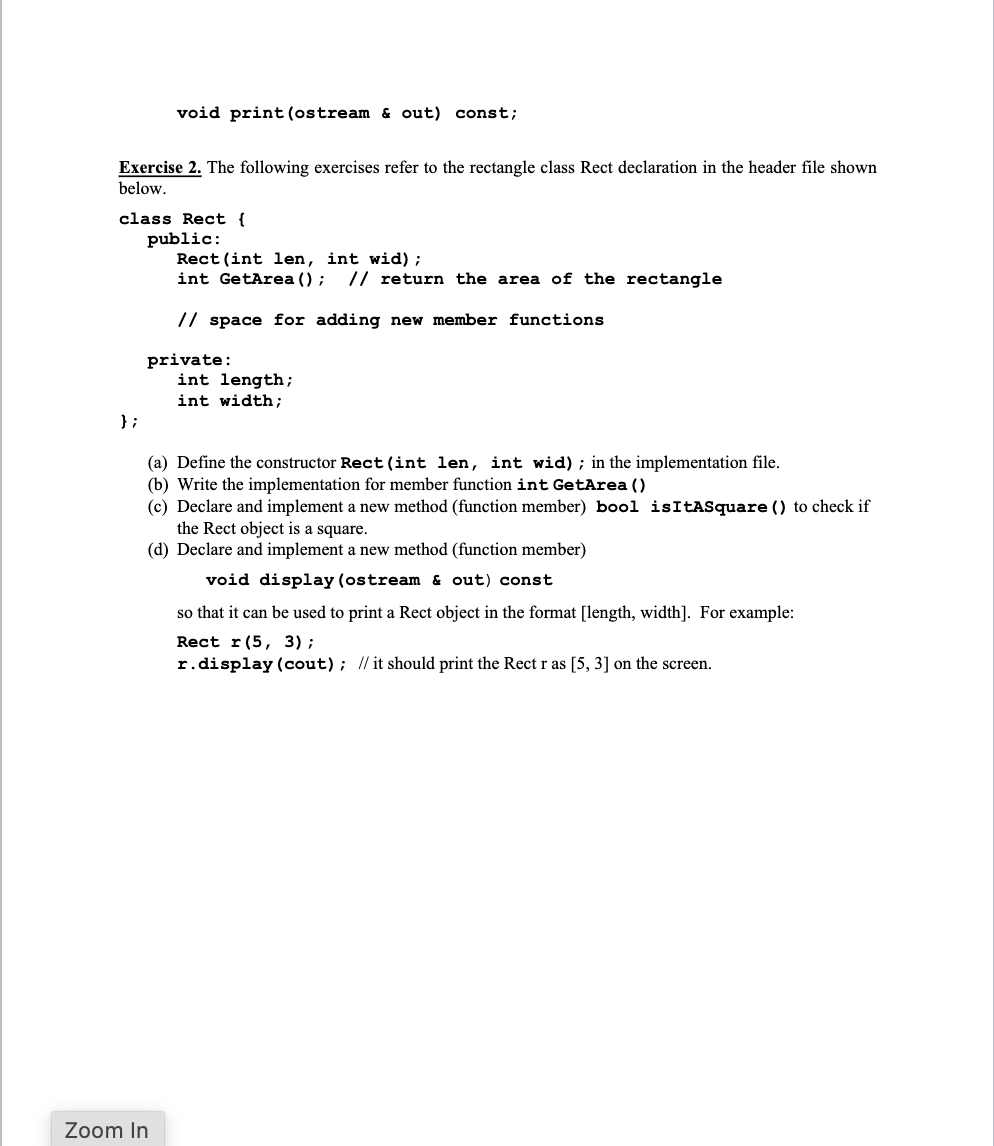 Solved In-Lab Exercise (10 points) Submit the solution files | Chegg.com