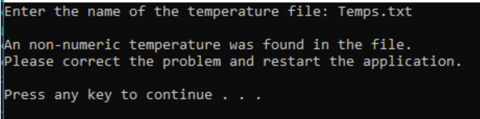 Solved C++ Programming Assignment 3 Sort Temperatures | Chegg.com