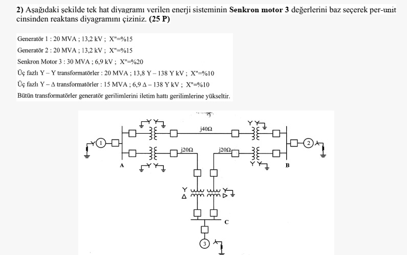 Solved By selecting the values of SM3 motor of the energy | Chegg.com