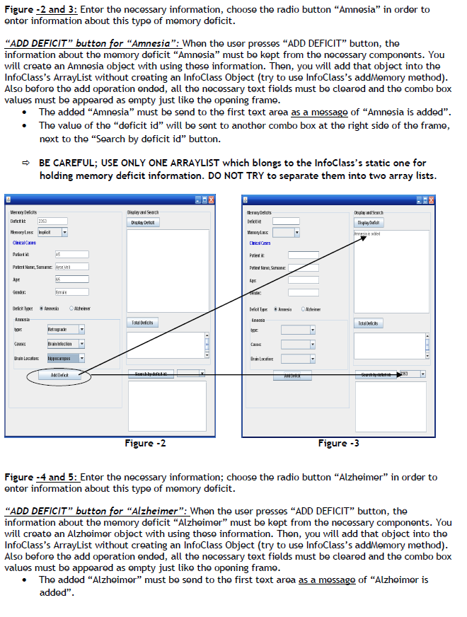Solved JAVA GUI- OOP Your code structure will be suitable | Chegg.com