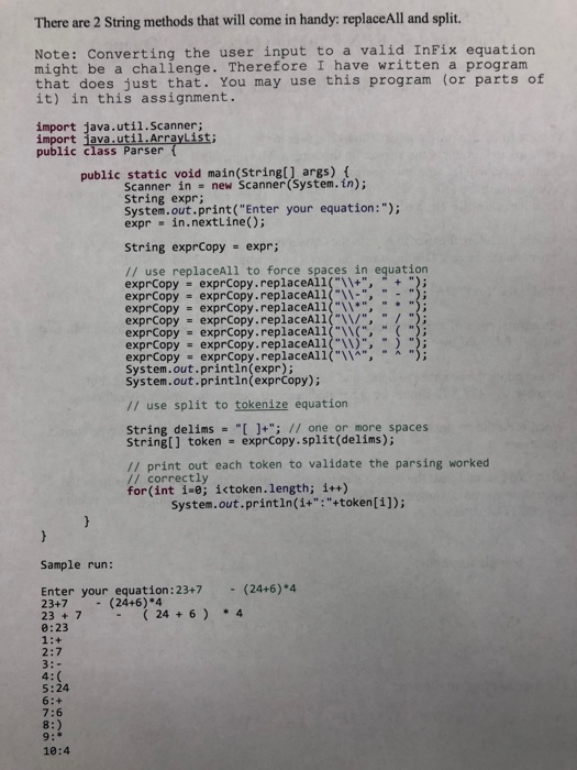 Solved I am trying to write a program that writes an RPN | Chegg.com