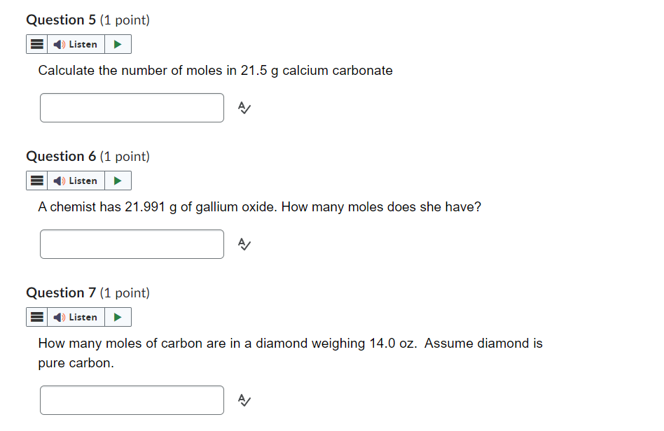 Solved Calculate the number of moles in 21.5 g calcium | Chegg.com