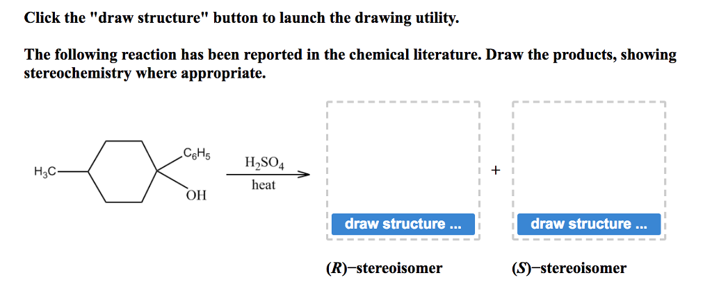 Solved Click the "draw structure" button to launch the | Chegg.com