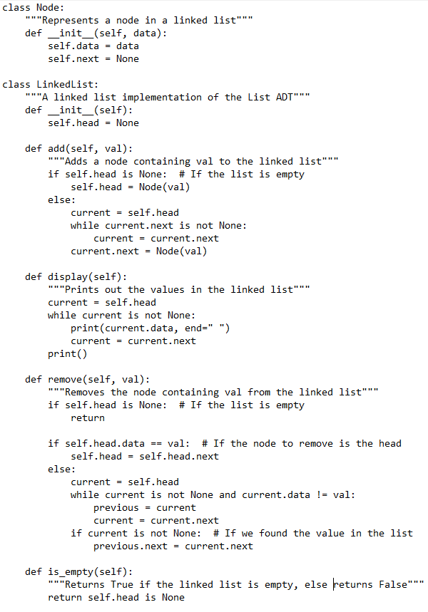 Solved I need assistance rewriting the display method, the | Chegg.com