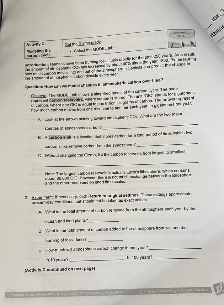 Solved Activity A (continued from previous page) 3. Explore: | Chegg.com