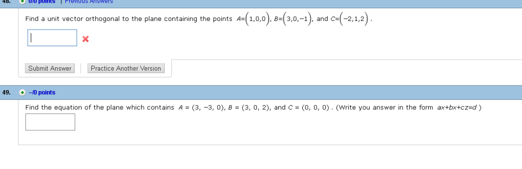 Solved Find a unit vector orthogonal to the plane containing | Chegg.com
