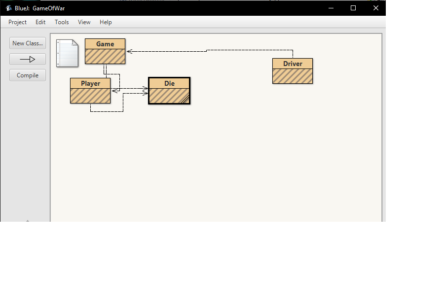 Java Programming In Bluej Modify The Game Of War 3688