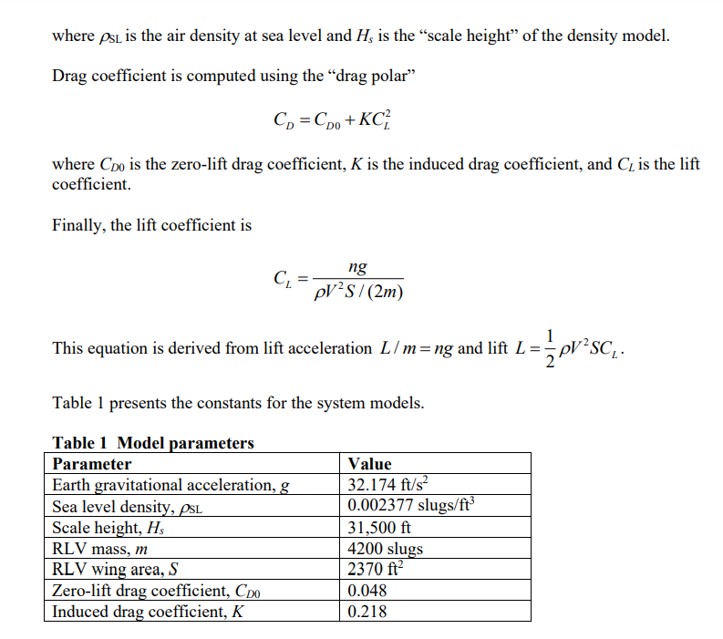 Linearize the equations of motion about the reference | Chegg.com